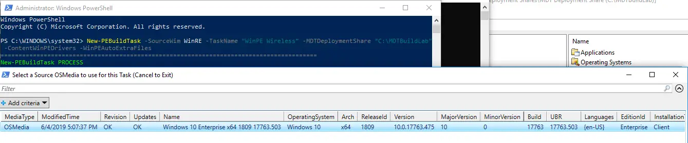 Enable Full MDT WiFi Support in WinPE for Dell Systems with OSDBuilder - Brooks Peppin's Blog