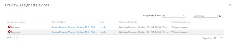 Workspace One Application Management for Win10 - How Rollback and ...