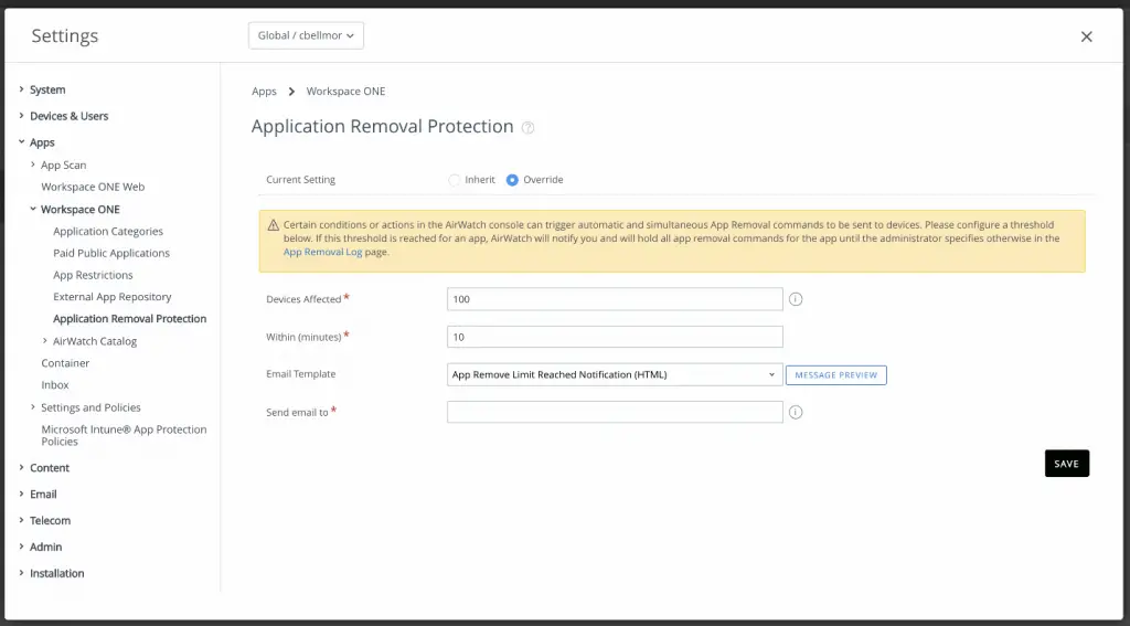 Workspace One Application Management for Win10 - How Rollback and ...