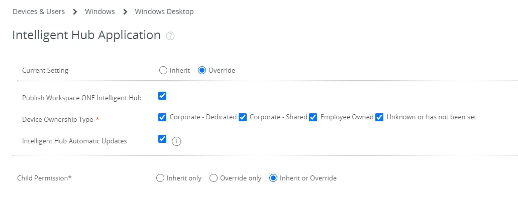Control the Workspace ONE Intelligent Hub Upgrade Process (Windows 10)