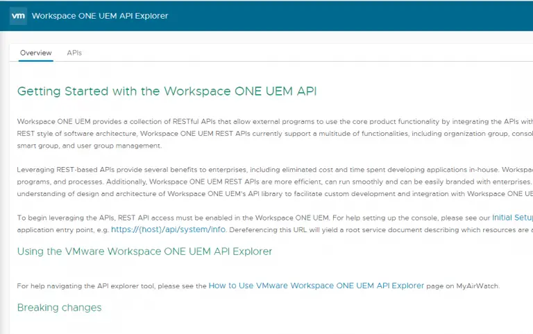 How to Use REST API in Workspace ONE UEM (with PowerShell) - Brooks ...