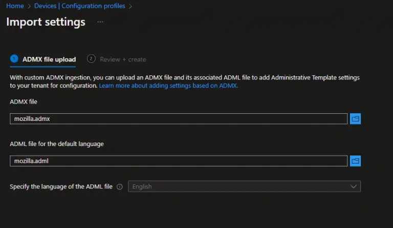How to Deploy Custom ADMX Settings with Intune - Brooks Peppin's Blog