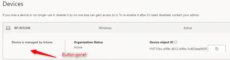 Disable BitLocker Recovery Key Self-Service in Intune - Brooks Peppin's ...