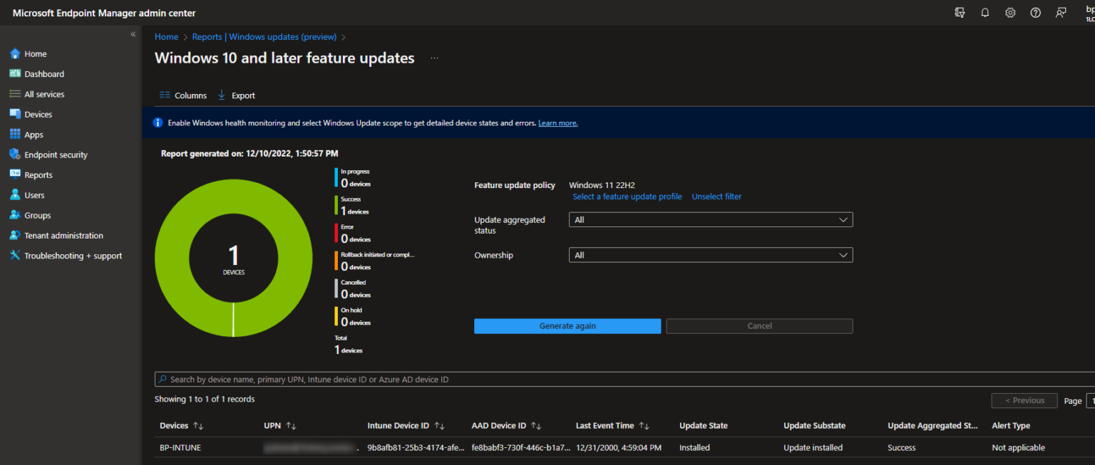 Understanding Windows Feature Updates in Microsoft Intune - Brooks ...